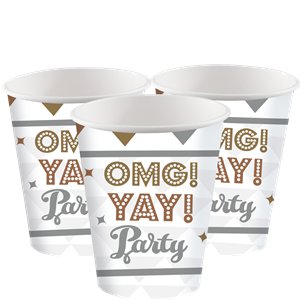 OMG Engagement Cups - 266ml Paper Party Cups – NORA & KATIE