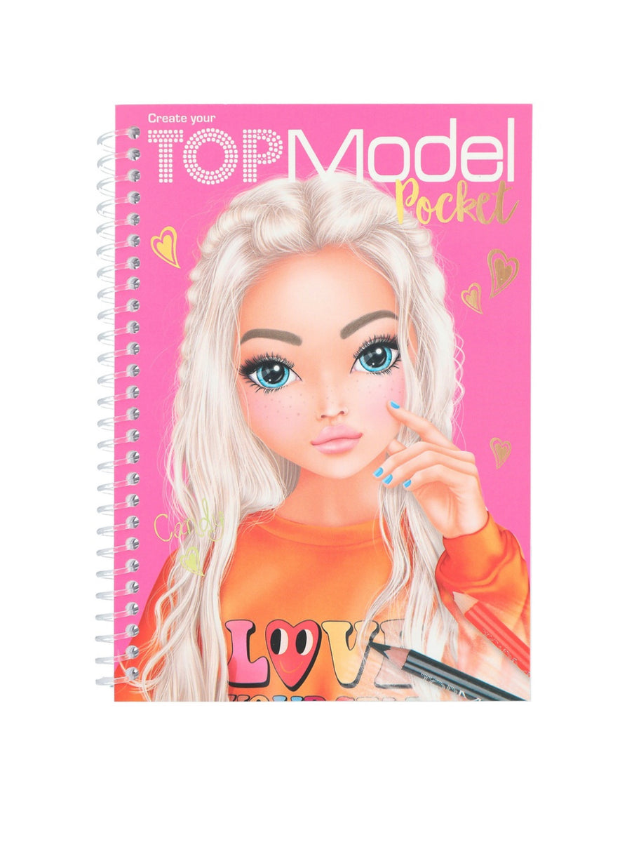 TOPModel Pocket Colouring Book Assortment – NORA & KATIE